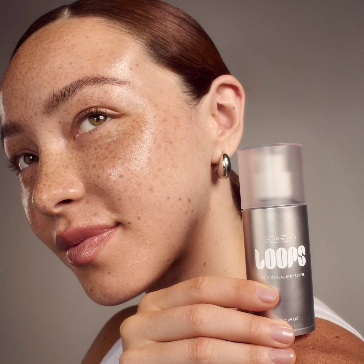 Loops Skin Wrapping Mask – blue rosa