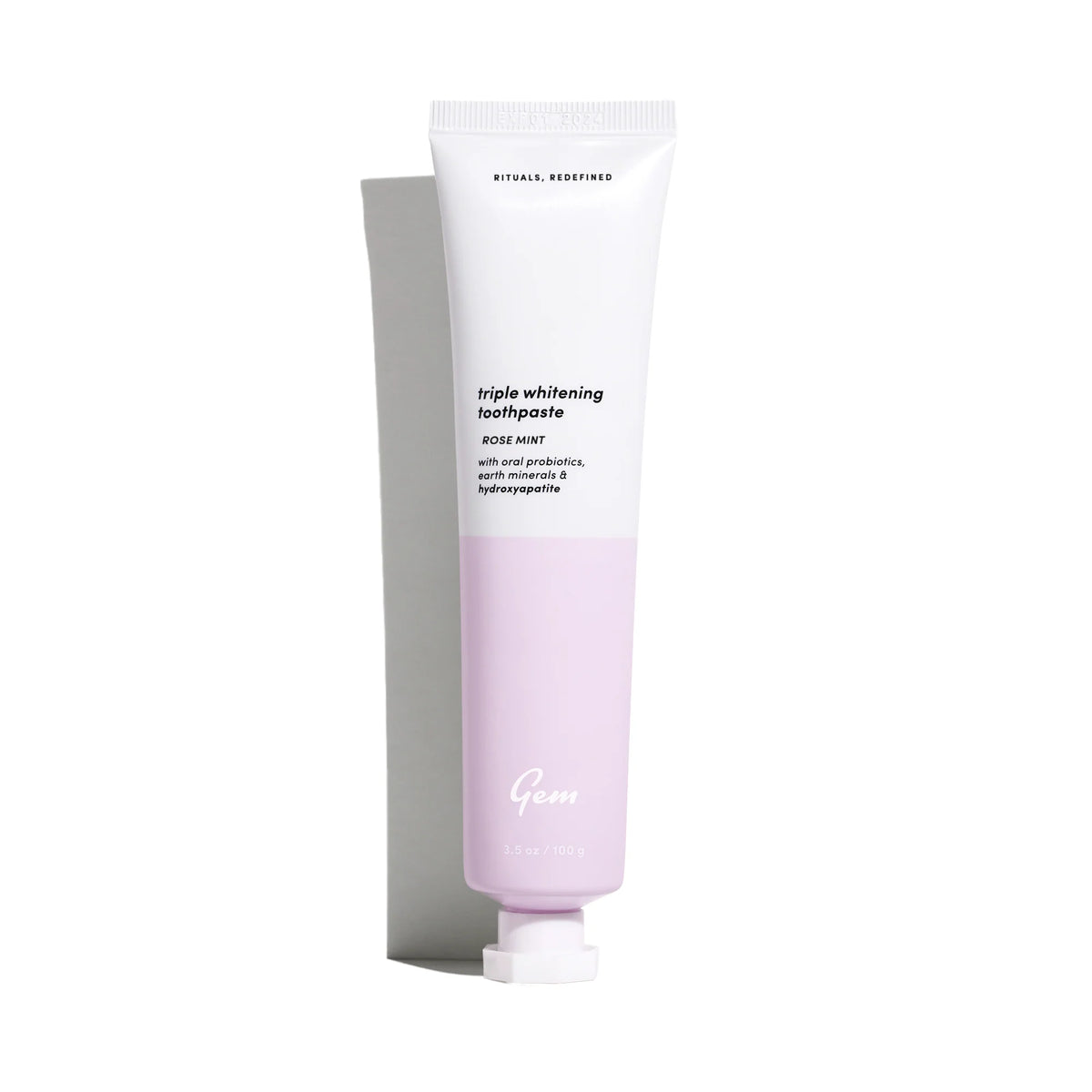 Gem Triple Whitening Toothpaste: Coconut Mint – blue rosa